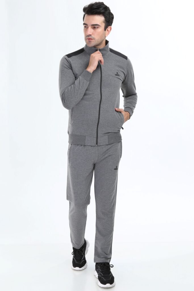Men's Tracksuit Gray - Turkey Supplier